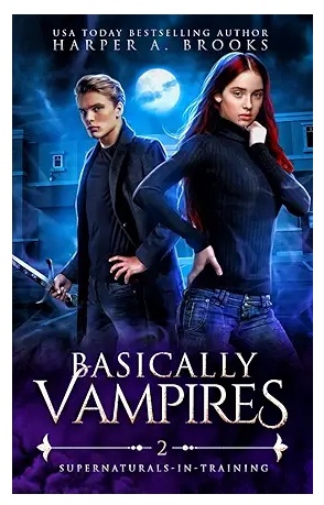 Basically Vampires by Harper A Brooks-review The Reading CafeThe Reading Cafe